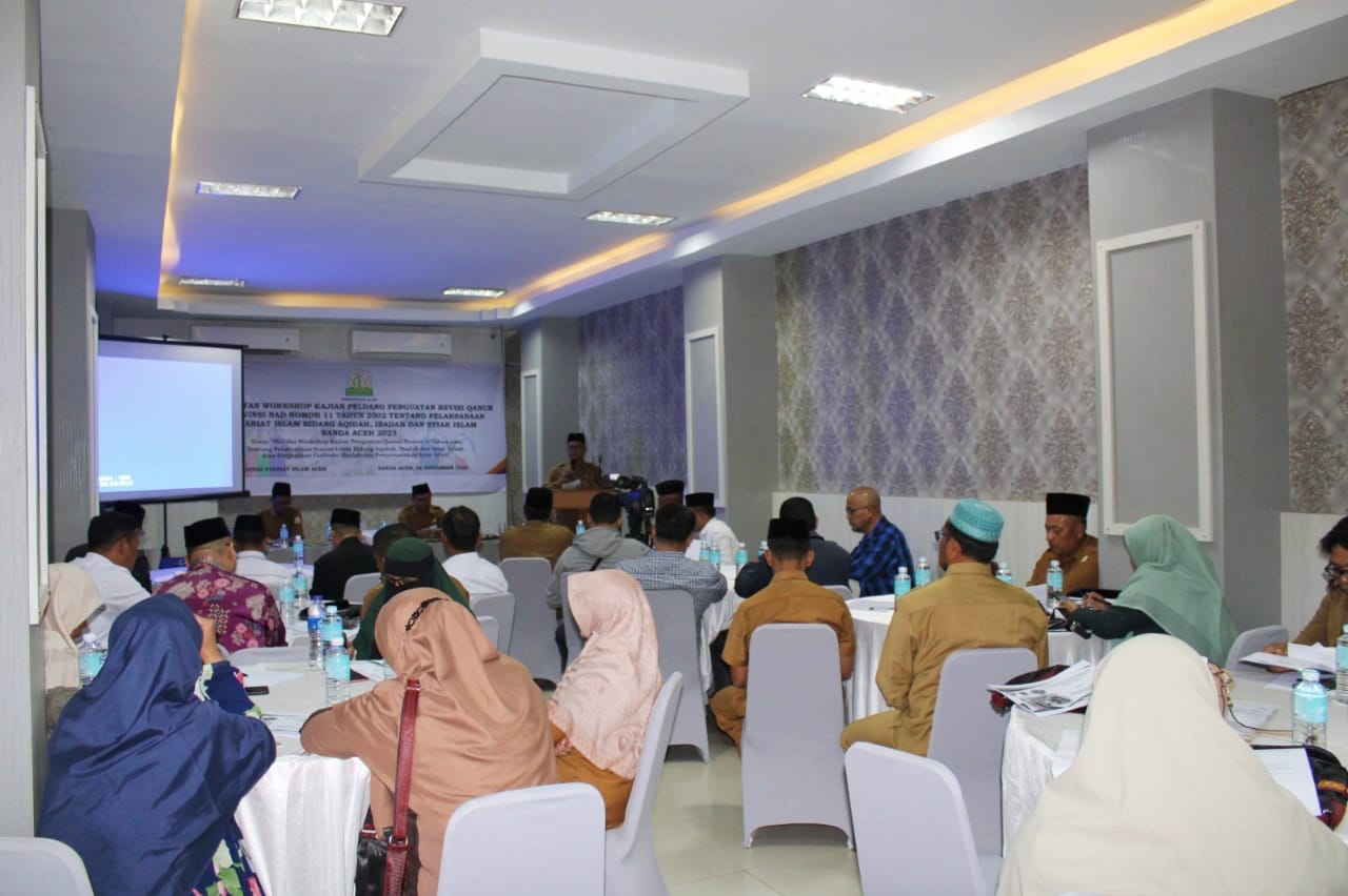 Perlu Kajian Terhadap Revisi Qanun Aqidah, Ibadah dan Syiar Islam