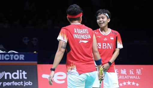 Apriyani/Fadia Melaju ke Babak 8 Besar Singapore Open 2024