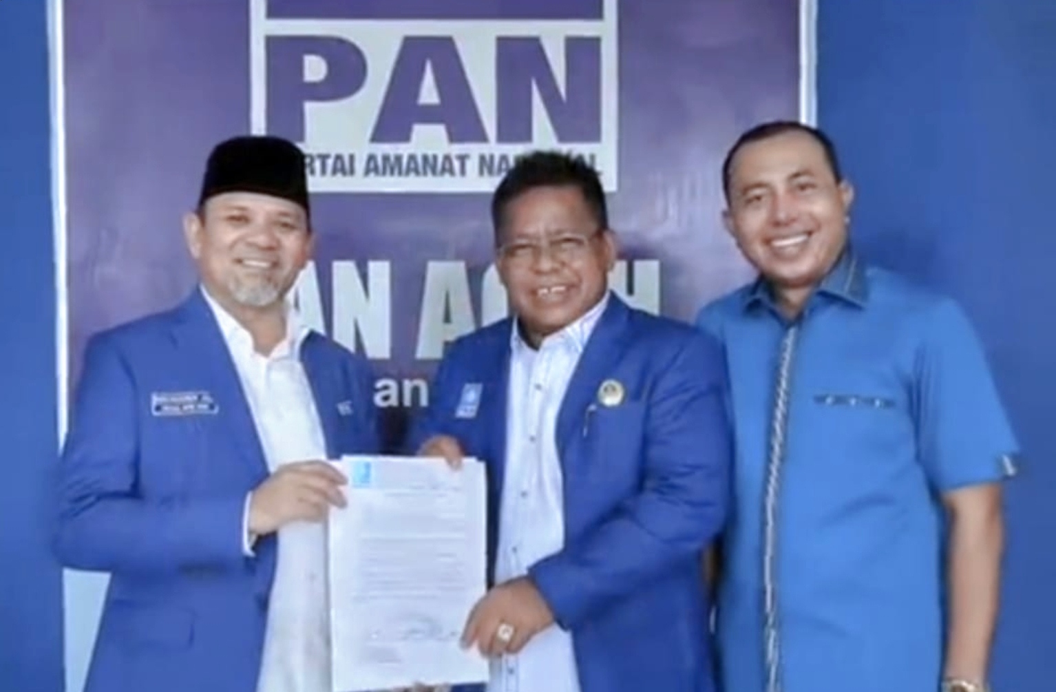 Aminullah Menerima Rekomendasi sebagai Balon Walikota Banda Aceh