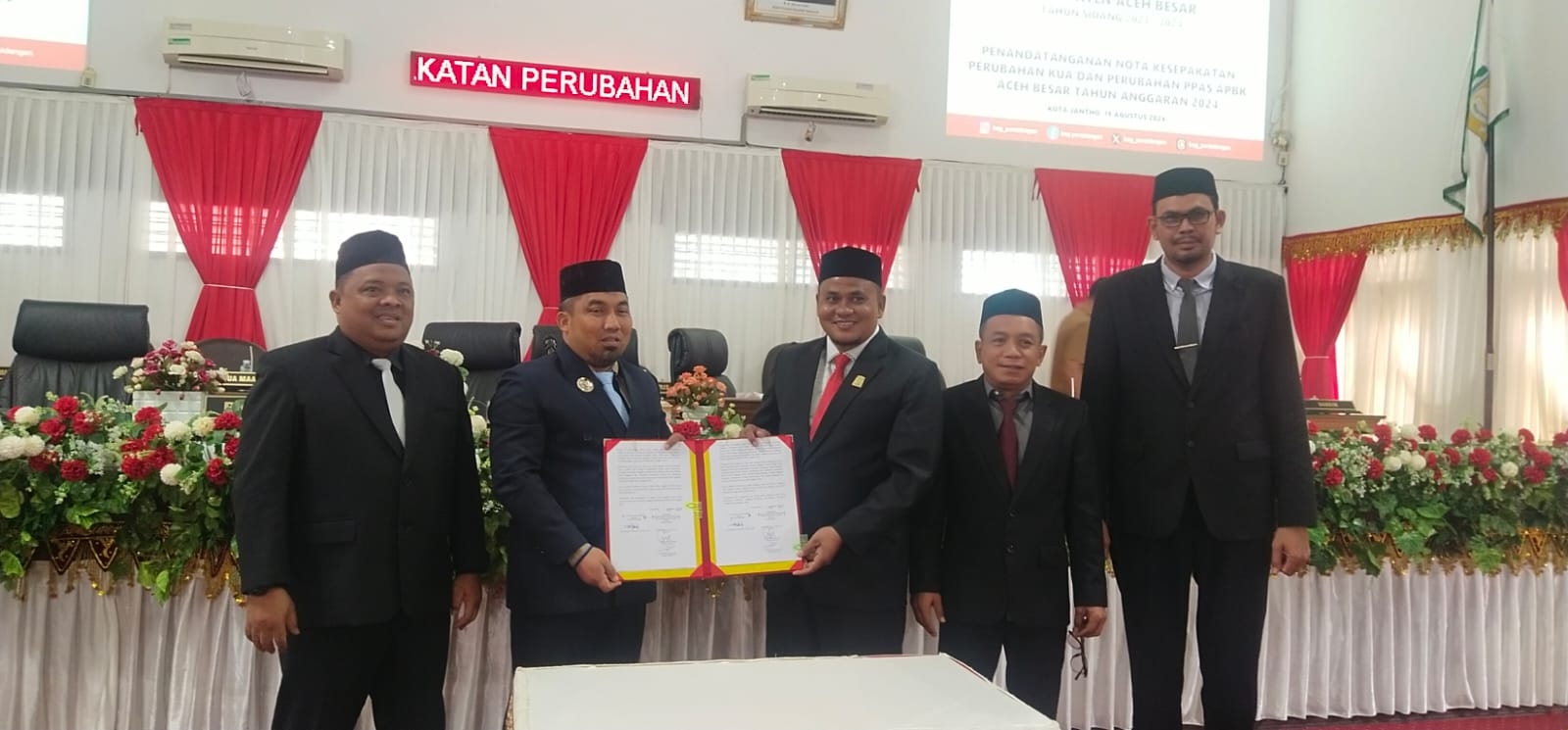 Besok, 40 Anggota DPRK Aceh Besar Dilantik
