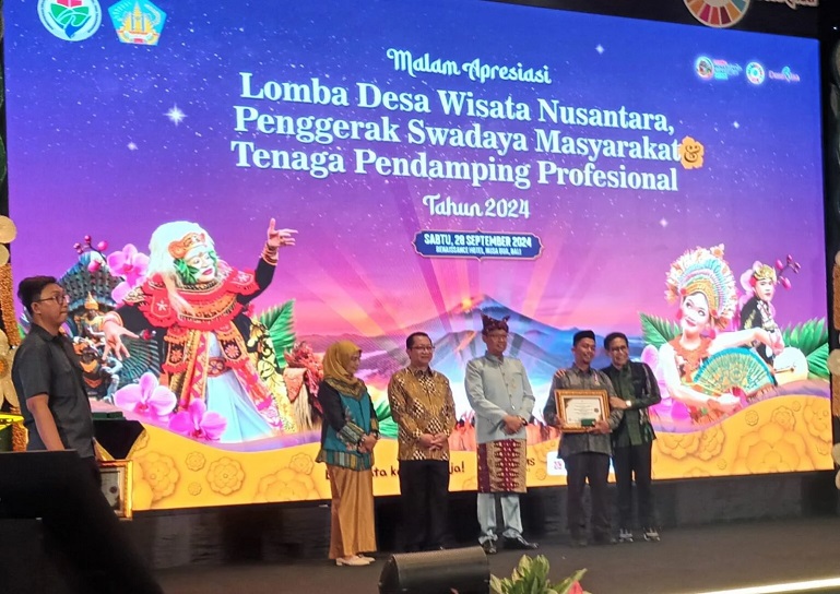 Gampong Meunasah Balee Lhoknga Juara 7 Lomba Desa Wisata Nusantara