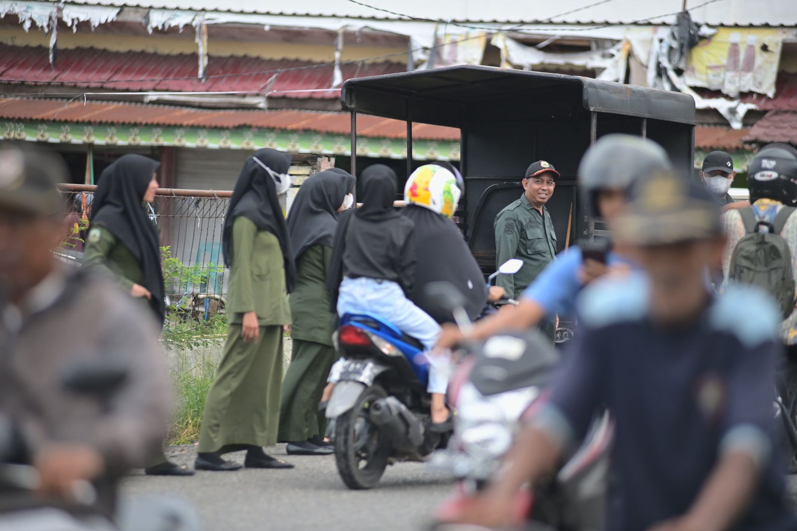 Selama Ramadhan, Satpol PP dan WH Aceh Besar Perketat Pengawasan Pedagang Takjil