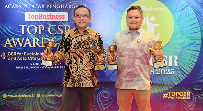 SBI Raih Empat Penghargaan Top CSR Awards 2025