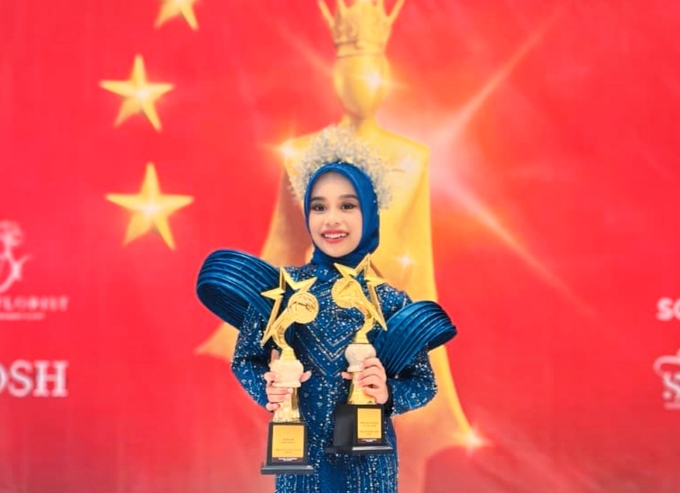 Gadis 7 Tahun Asal Banda Aceh Ini Wakili Aceh di Grand Model Indonesia 2025
